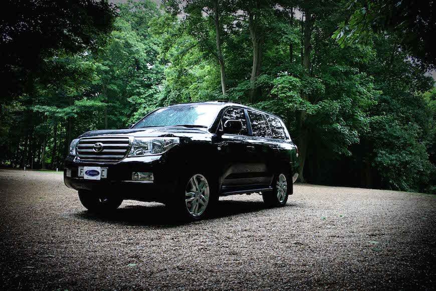 Armored Bulletproof Toyota Land Cruiser Right Hand Drive For Sale ...