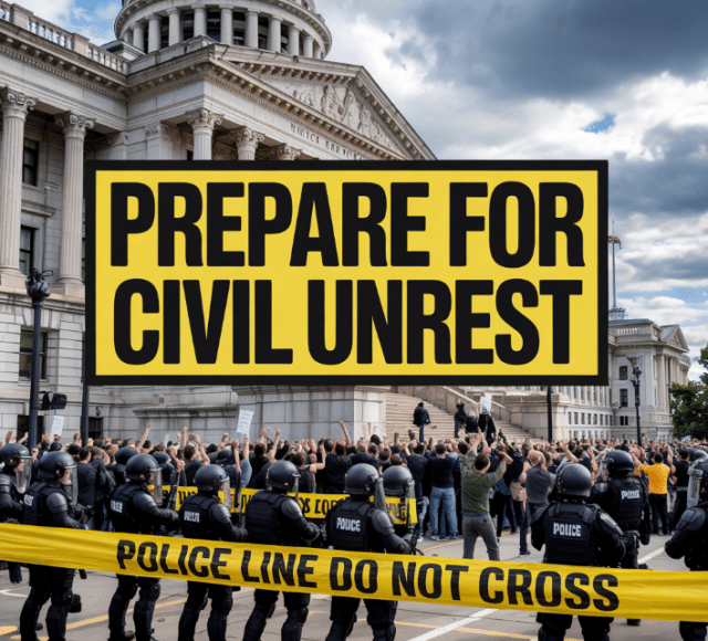 How to Prepare for Civil Unrest? Civil War in America - Armormax