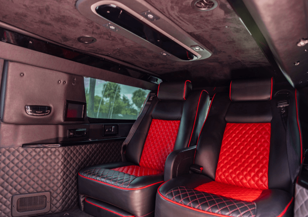 Why is the Cadillac Escalade a popular armored vehicle?