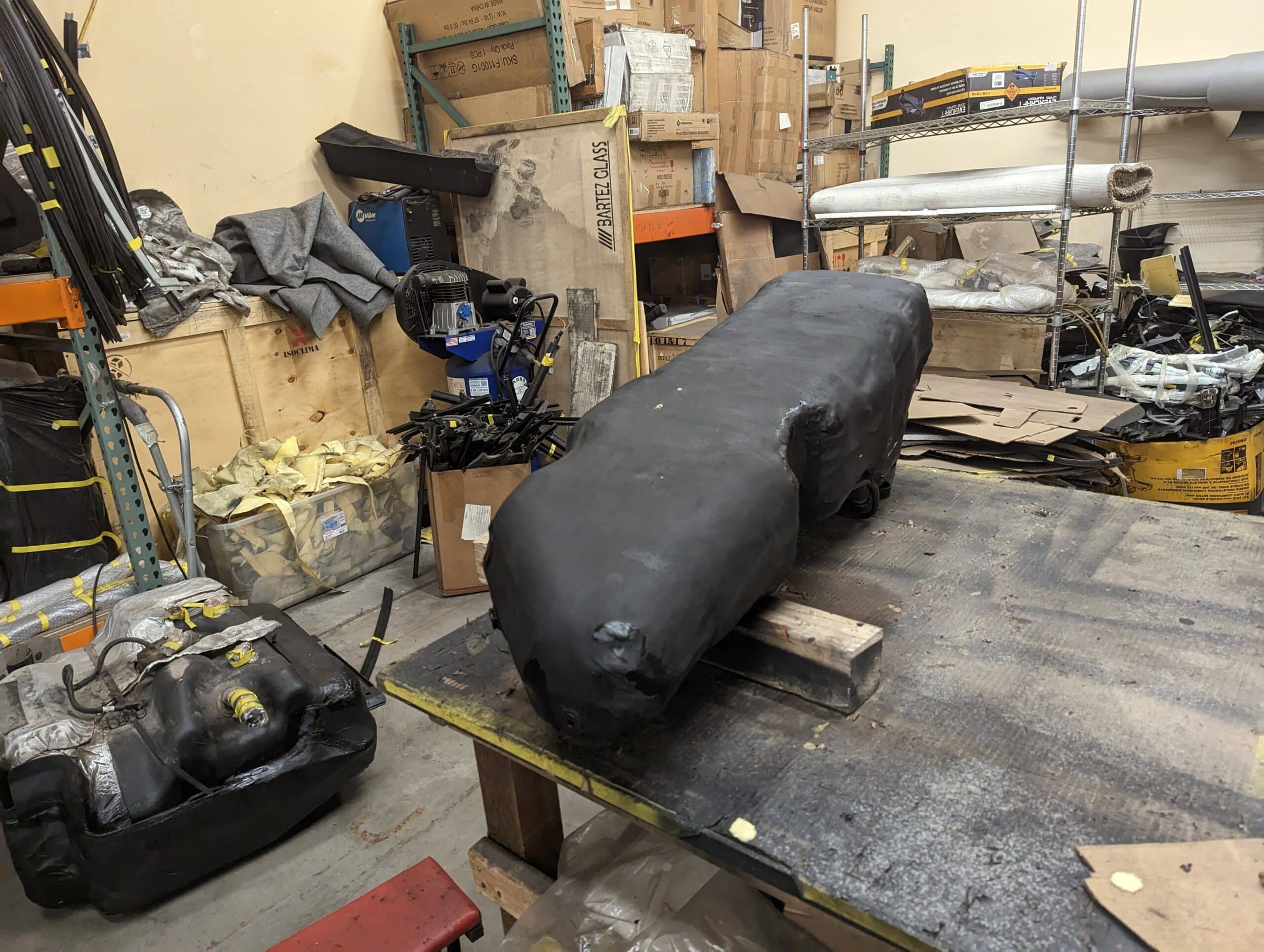 Fuel Tank Ballistic Fragmentation Wrap - Armormax